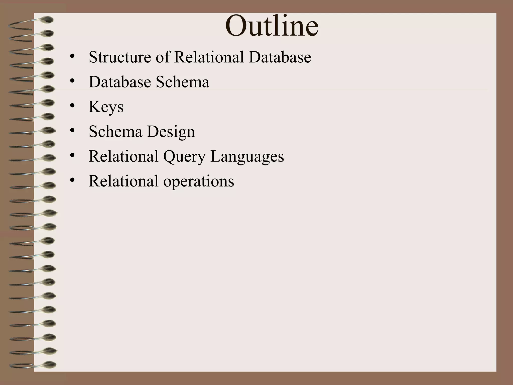 Intro To Relational Model Ppt 1332