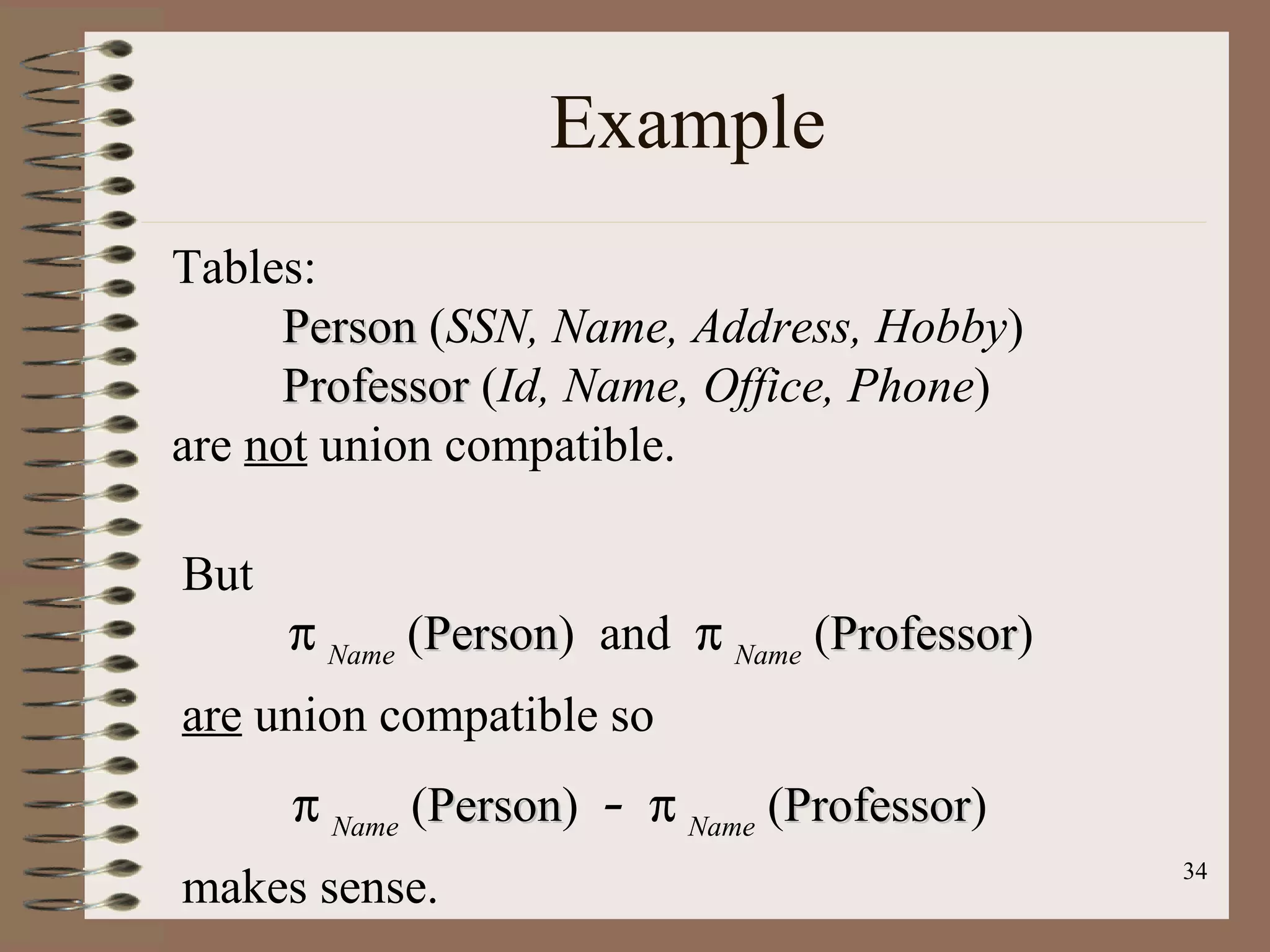 Intro to relational model | PPT