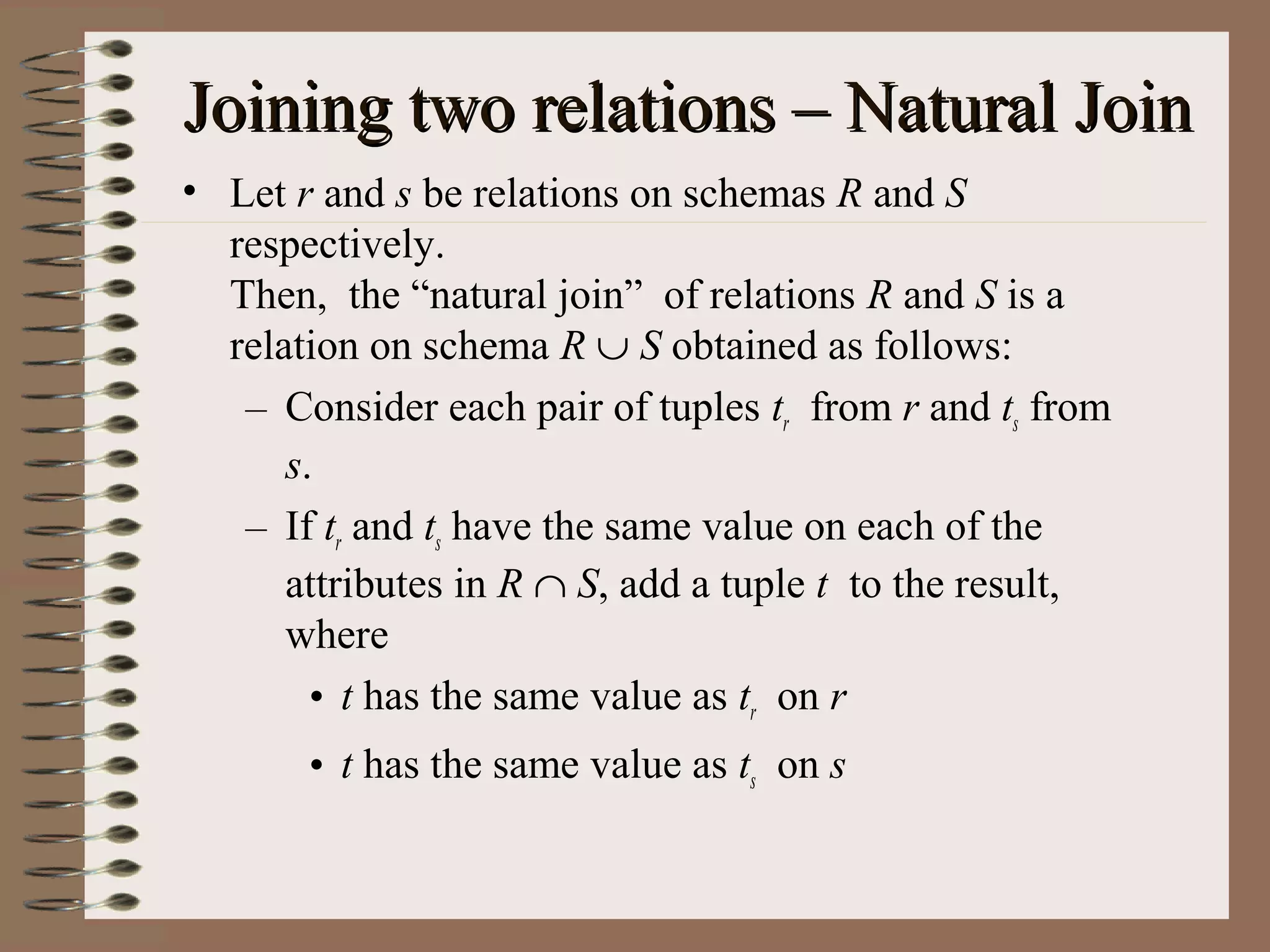 Intro to relational model | PPT