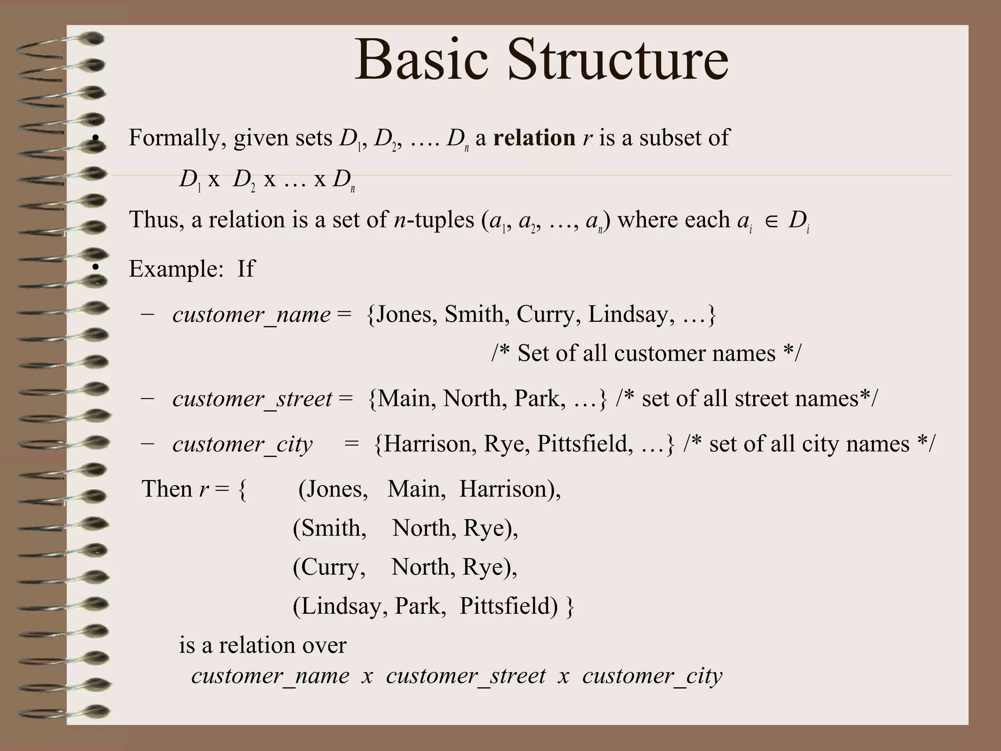 Intro To Relational Model Ppt 4675
