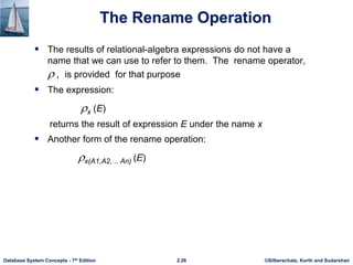 Intro to relational model. Database Systems | PPT