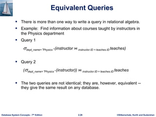 Intro to relational model. Database Systems | PPT