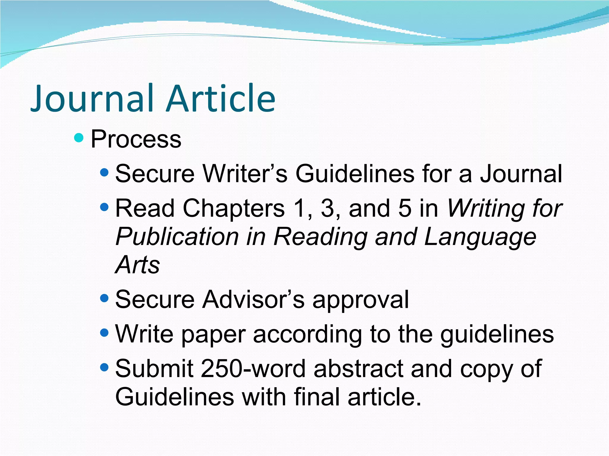 Introduction to IT Master Papers at UNI | PPT | Education