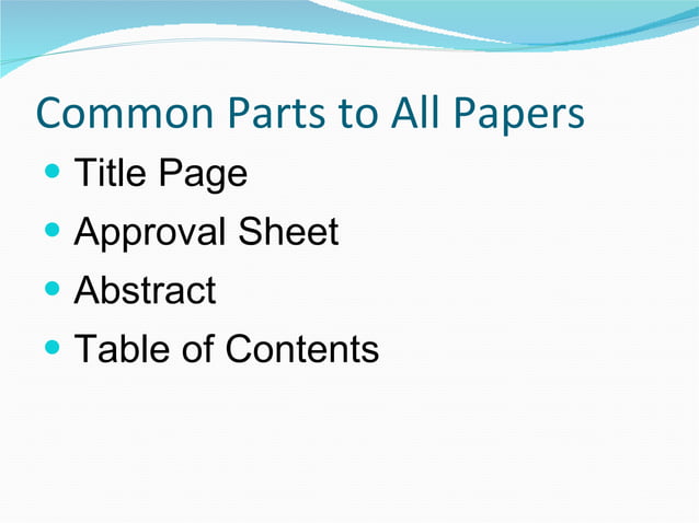 Introduction to IT Master Papers at UNI | PPT | Education