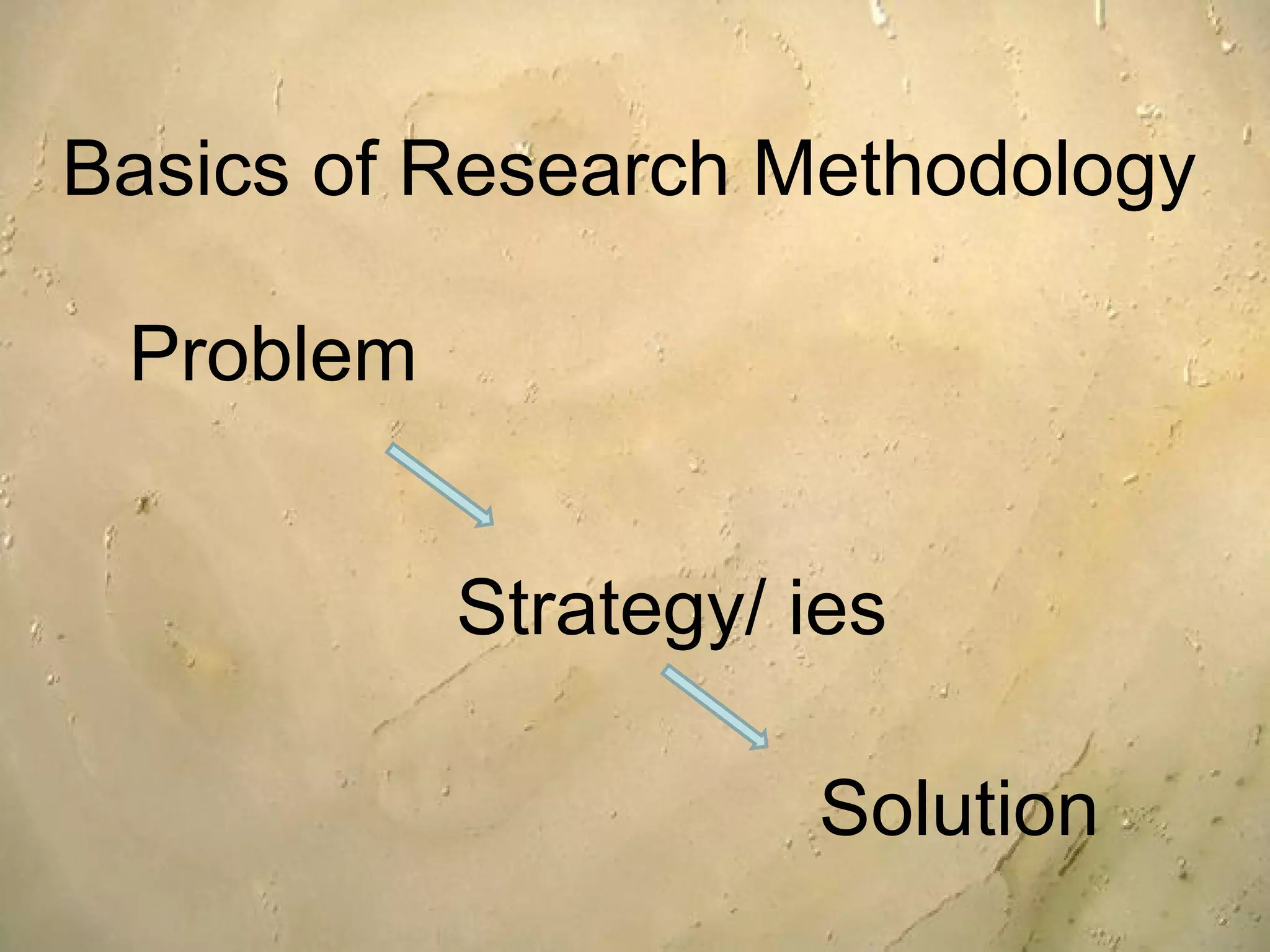 Intro to research methodology | PPT