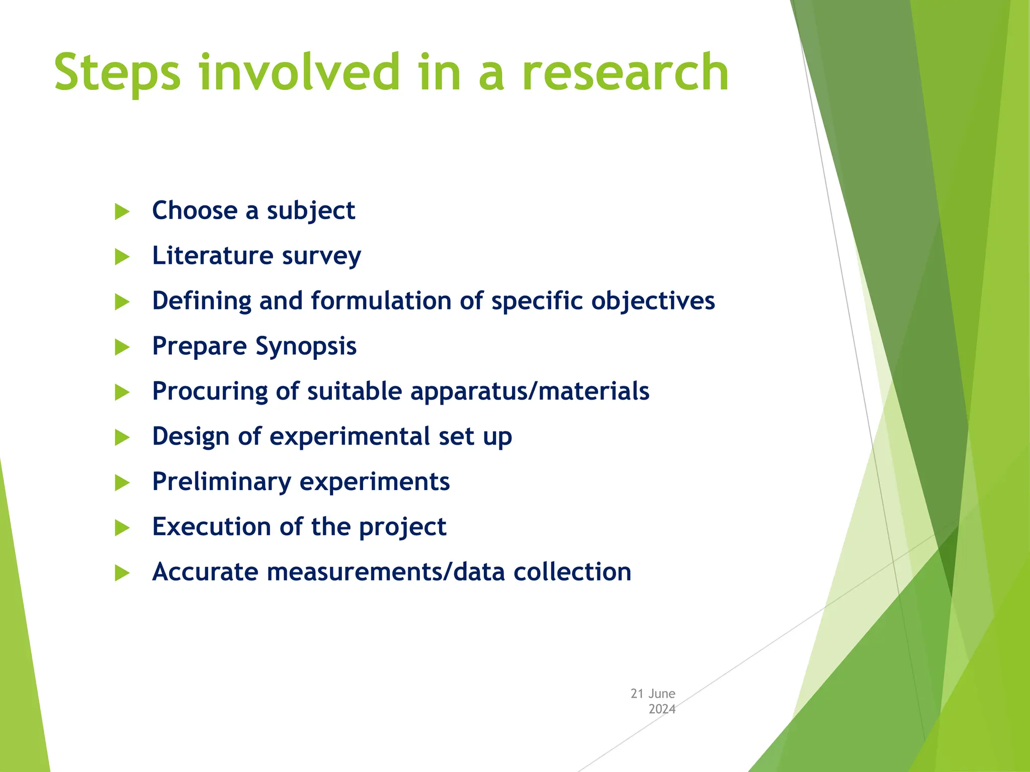 Intro to research methodology ppt for students | PPT