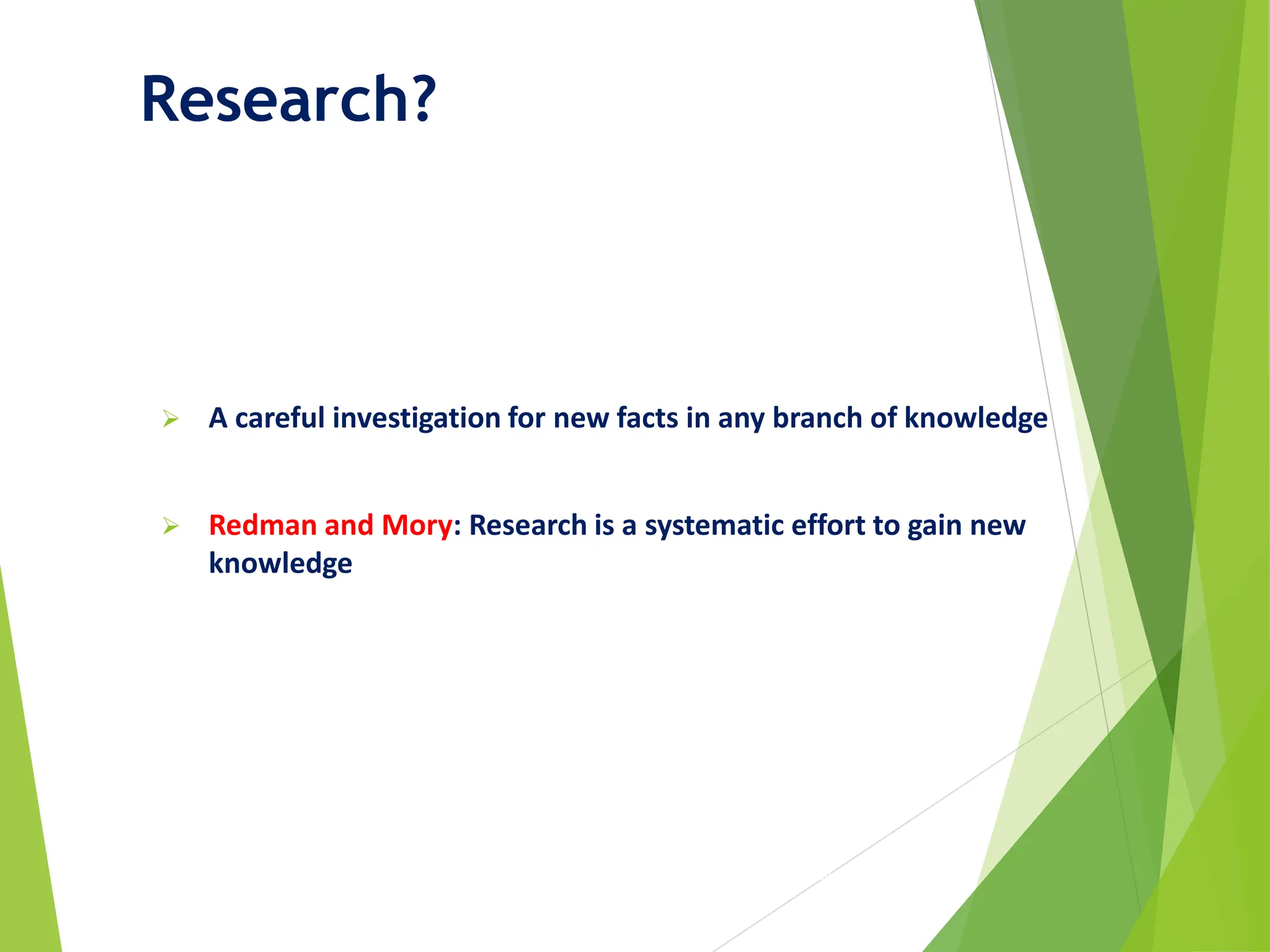 Intro to research methodology ppt for students | PPT