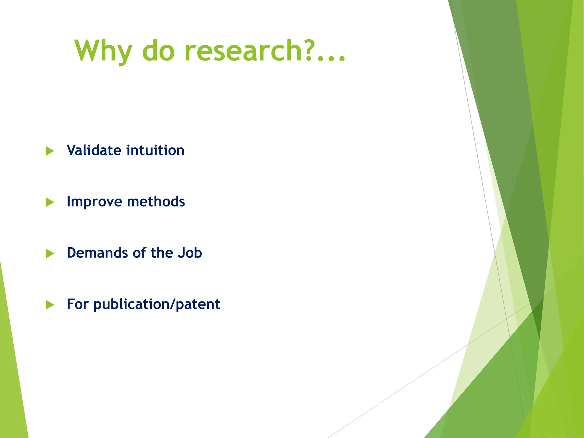 Intro to research methodology ppt for students | PPT
