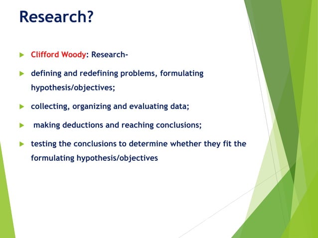 Intro to research methodology ppt for students | PPT