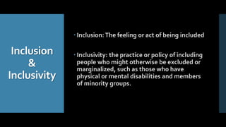 Introduction to Residential Life, Diversity, Inclusion, and Belonging ...
