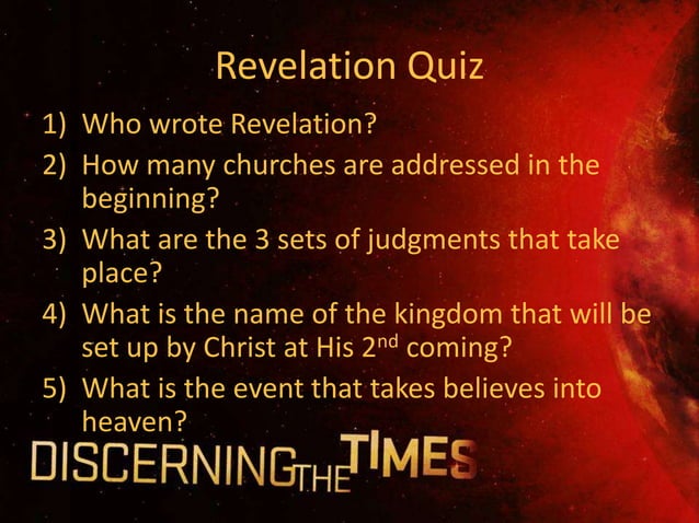 Intro To Revelation Pptx