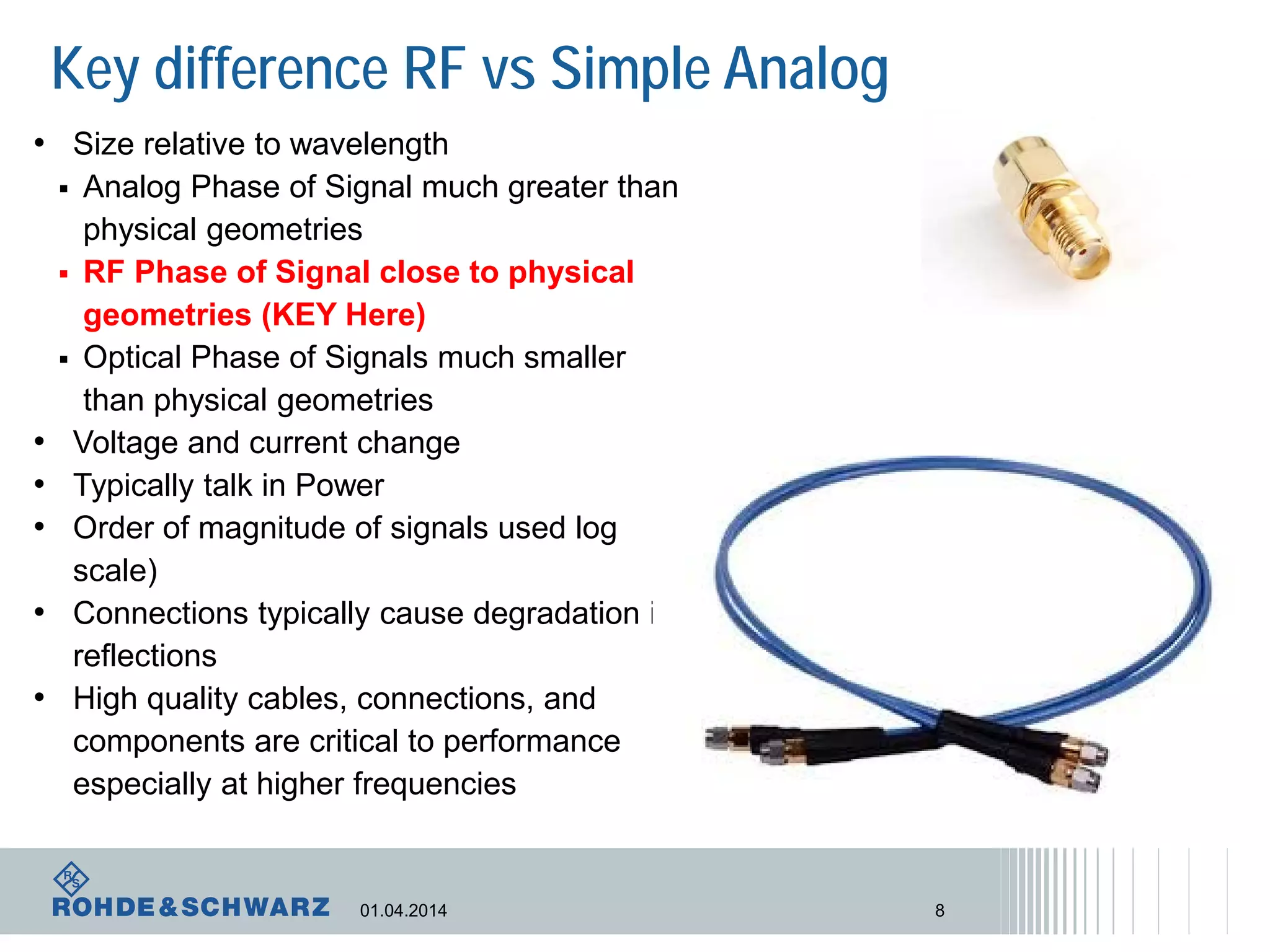An Introduction to RF Design, Live presentation at EELive 2014 | PDF