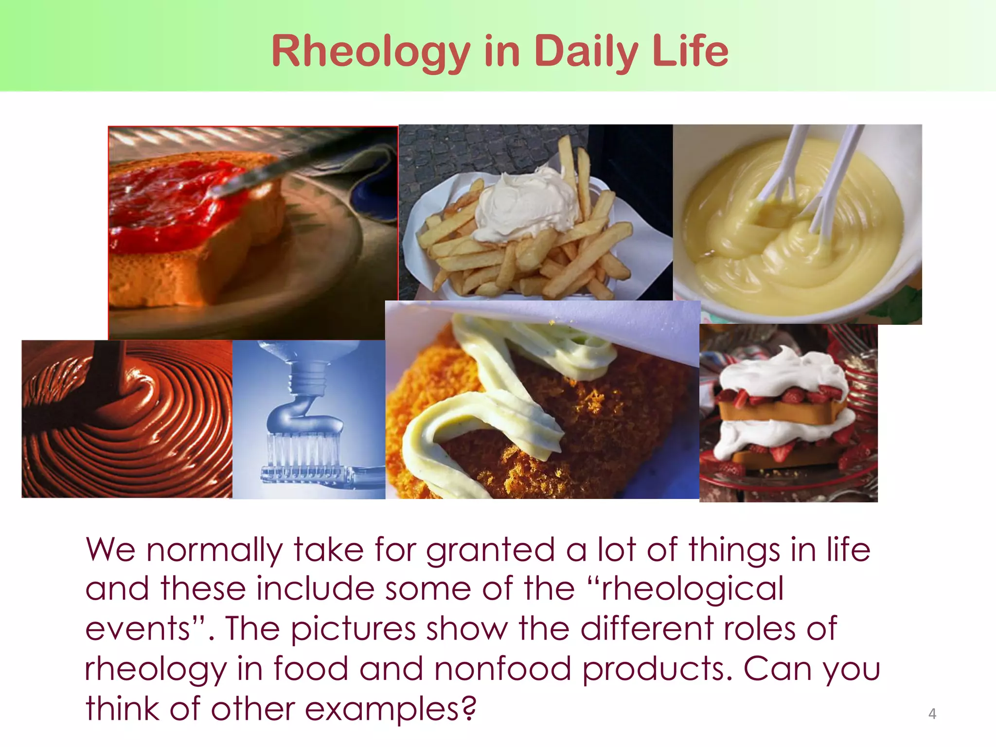 Introduction to Food Rheology | PDF