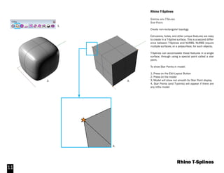 Intro to Rhino T Splines | PDF