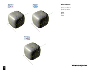 Intro to Rhino T Splines | PDF