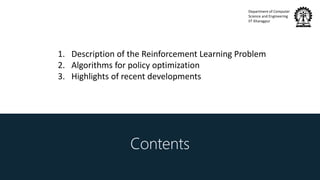 An Introduction to Reinforcement Learning - The Doors to AGI | PPTX
