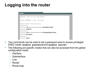 Intro to router_config | PPT
