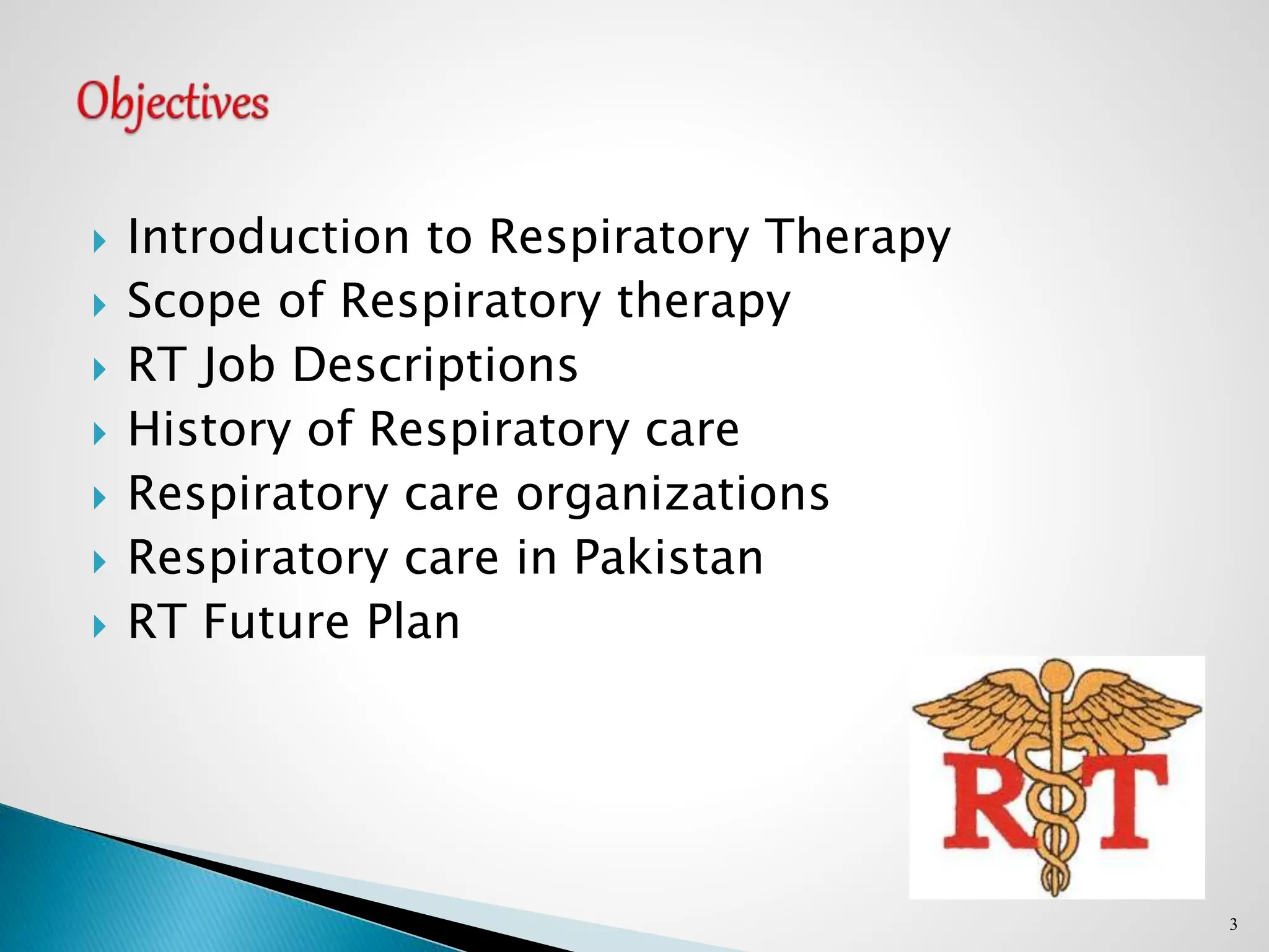 Introduction to respiratory therapy for RT students | PPTX