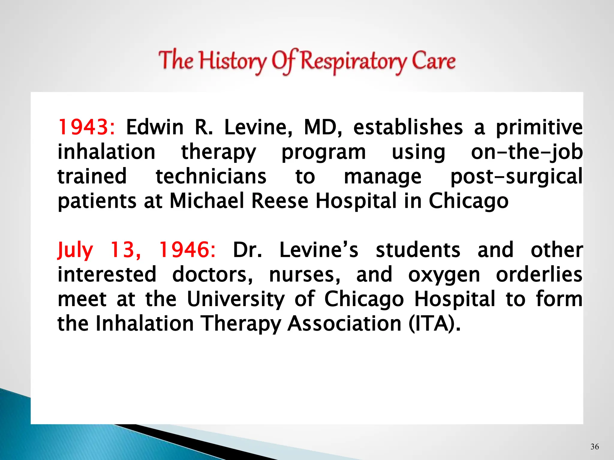 Introduction to respiratory therapy for RT students | PPTX