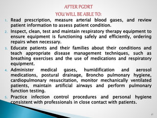 Introduction to respiratory therapy for RT students | PPTX