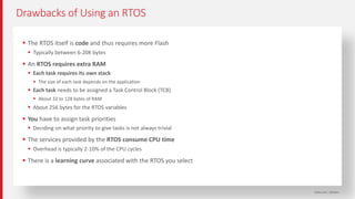Intro To RTOS by Silicon labs covering fundamentals | PPT