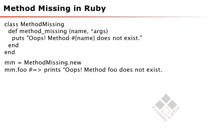 Introduction to Ruby