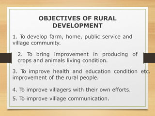 Intro to Rural Development Strategies and Approaches.ppt | Agriculture ...