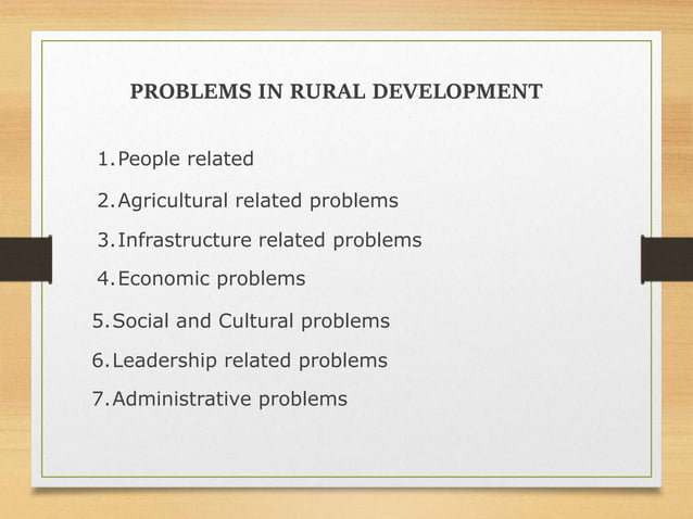 Intro to Rural Development Strategies and Approaches.ppt | Agriculture ...