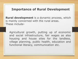 Intro to Rural Development Strategies and Approaches.ppt | Agriculture ...