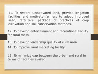 Intro to Rural Development Strategies and Approaches.ppt | Agriculture ...