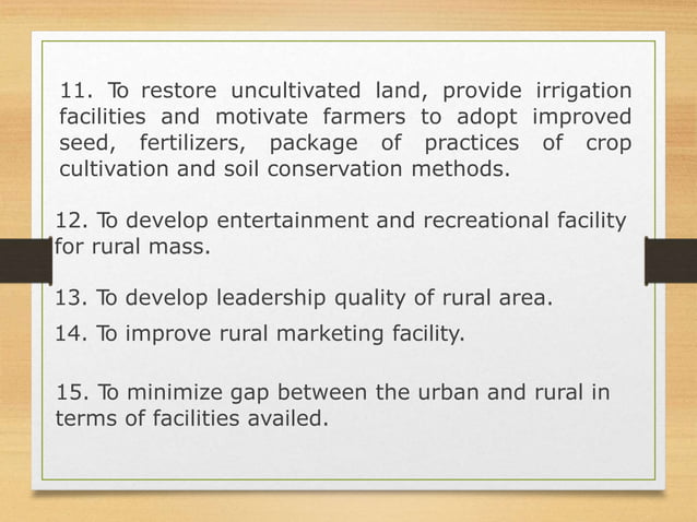 Intro to Rural Development Strategies and Approaches.ppt | Agriculture ...