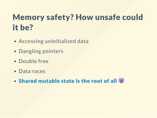 Introduction to Rust Programming Language | PPT