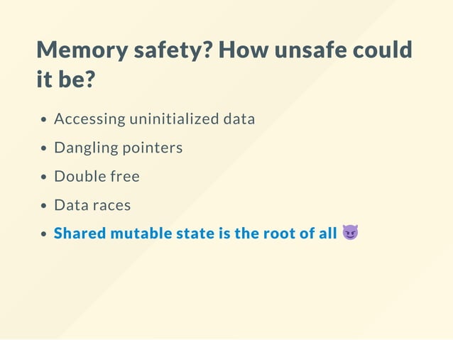 Introduction to Rust Programming Language | PPT