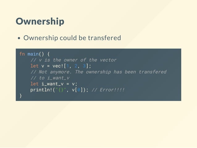 Introduction to Rust Programming Language | PPT