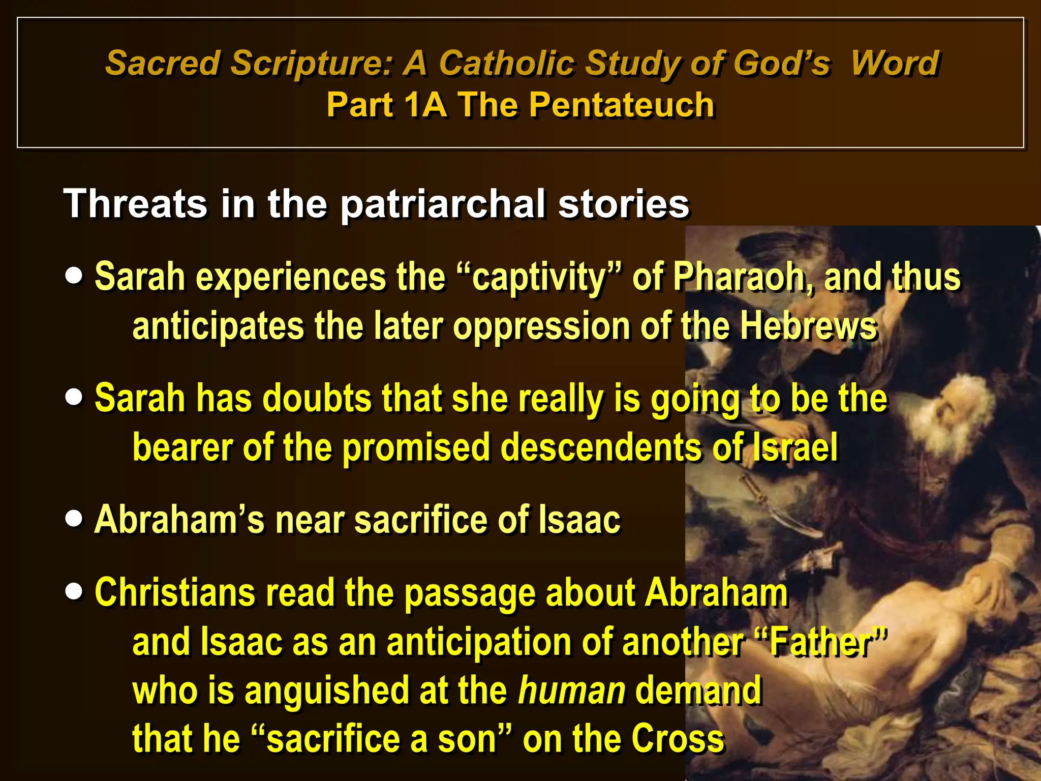 INTRO TO SACRED SCRIPTURE - PENTATEUCH (1).ppt