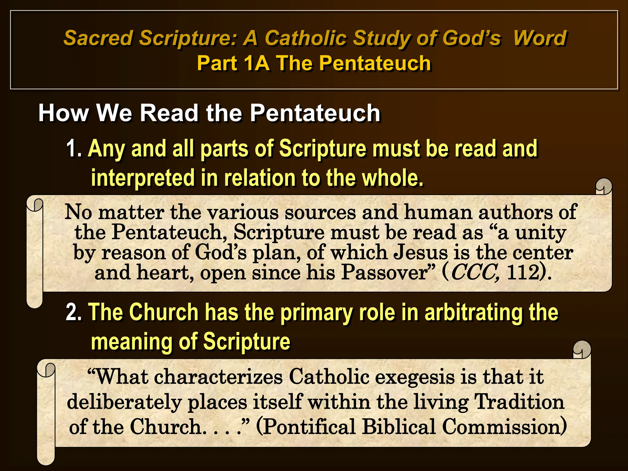 INTRO TO SACRED SCRIPTURE - PENTATEUCH (1).ppt