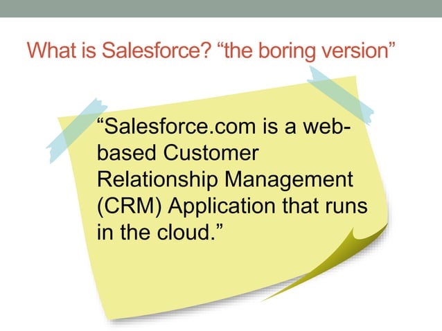 Intro to Salesforce for Nonprofits | PPTX