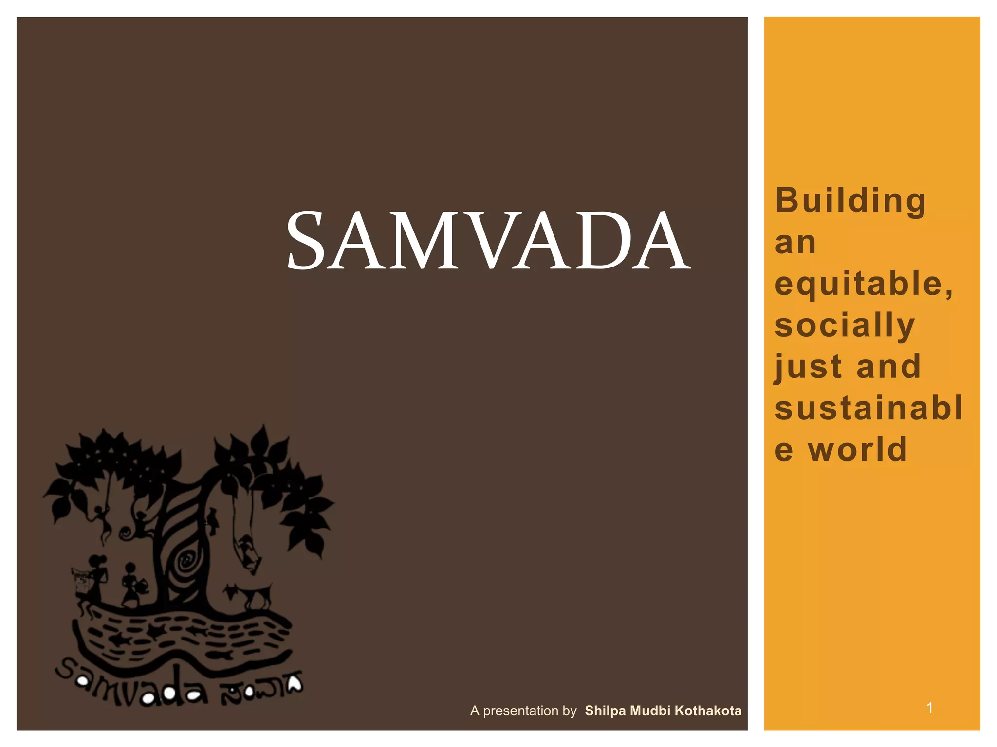 Intro to samvada | PPTX