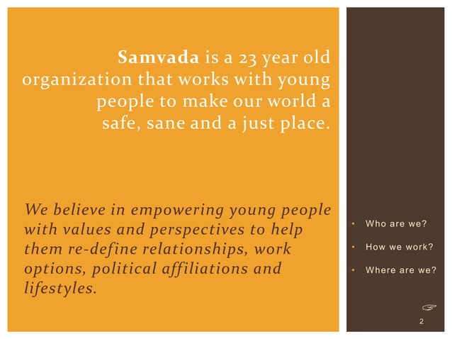 Intro to samvada | PPT