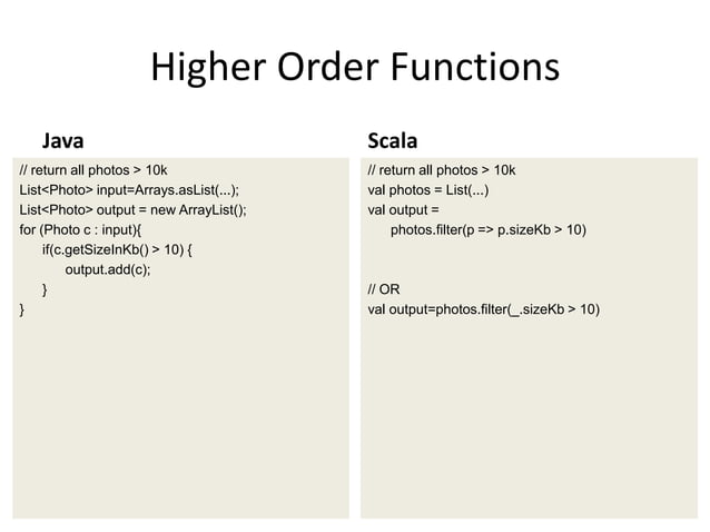 Intro to scala | PPT