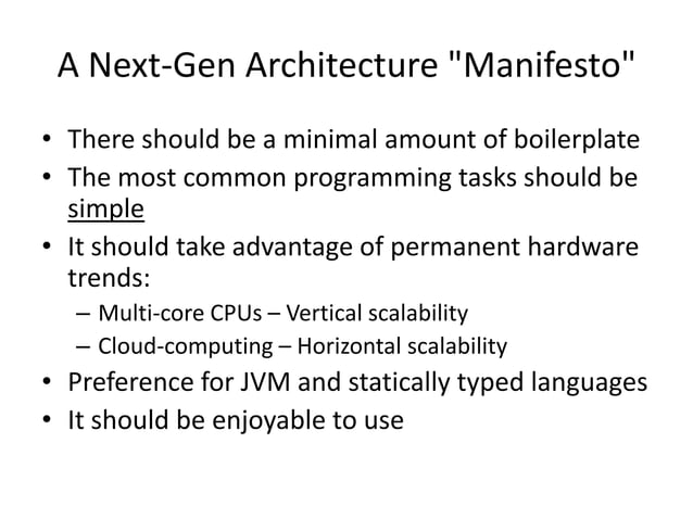 Intro to scala | PPT