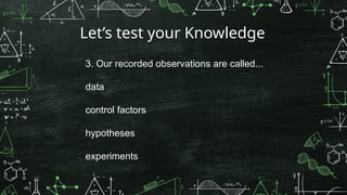 Introduction to Scientific Model grade 7.pptx | Physics | Science