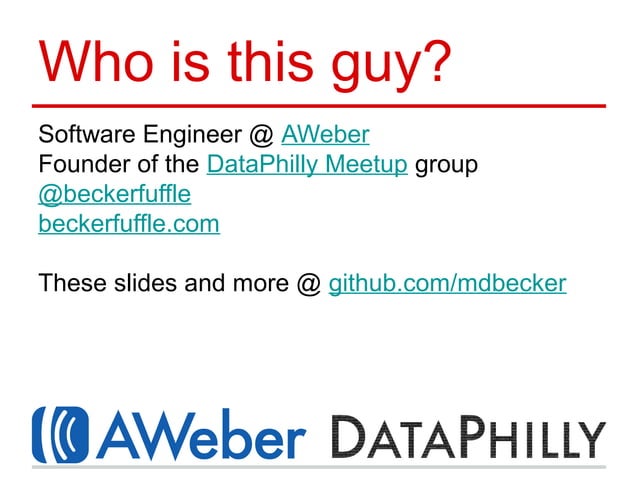 Intro to scikit-learn | PPT
