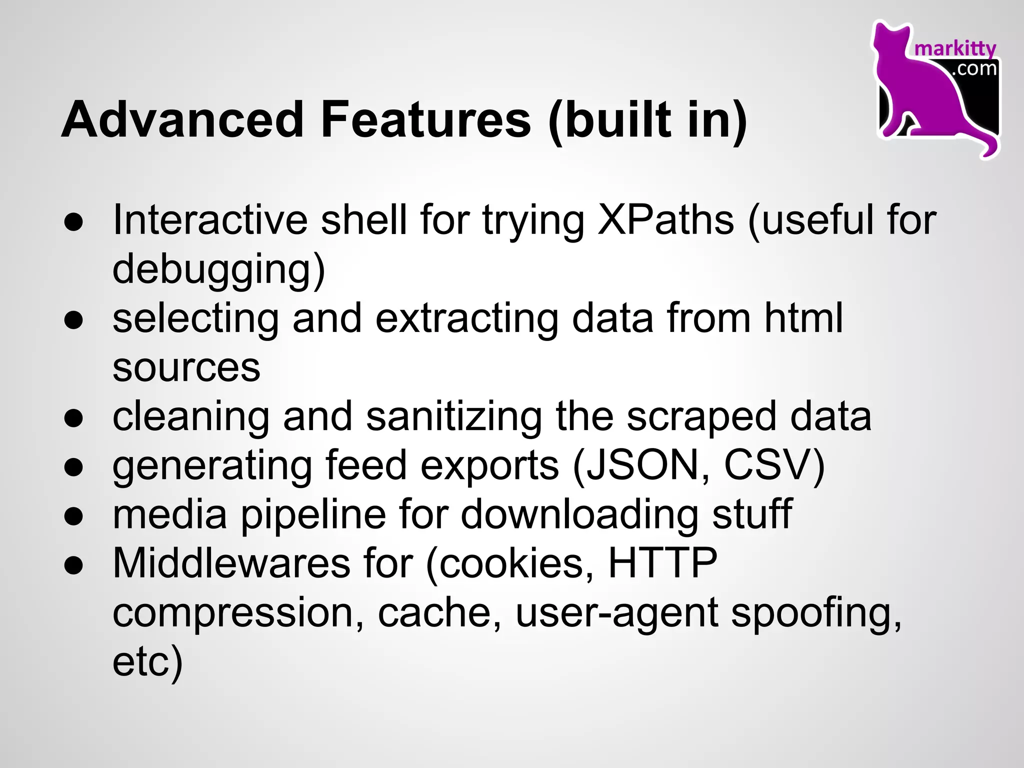 Getting started with Scrapy in Python | PDF