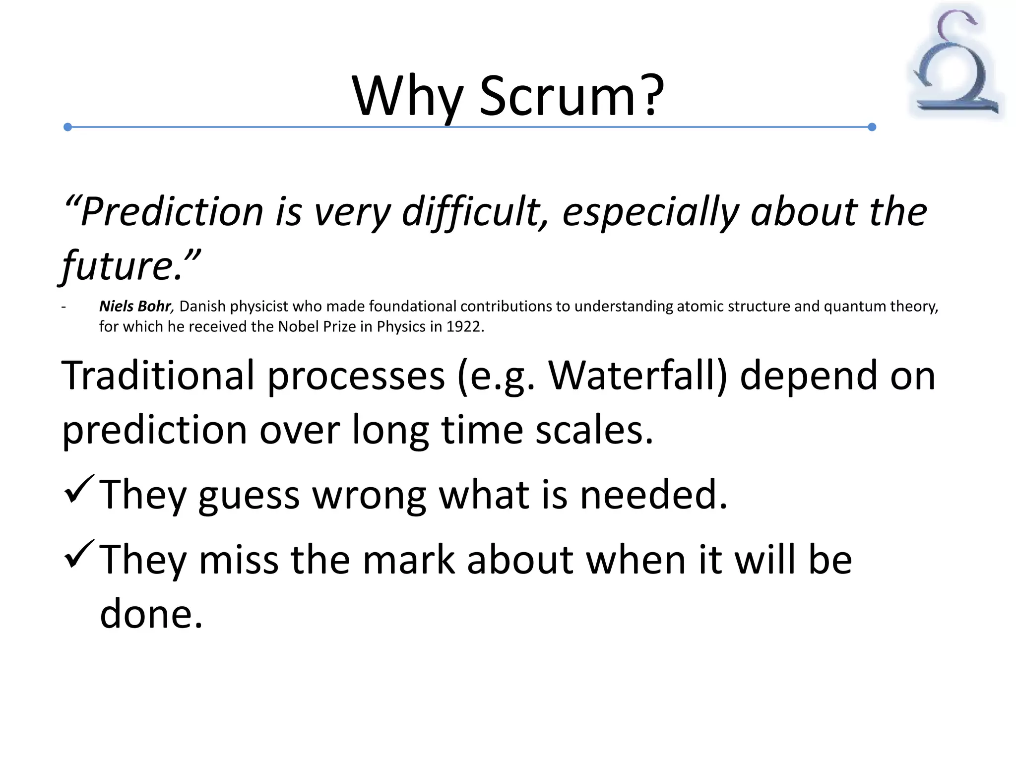 Intro to Scrum for Software Development Team | PPTX