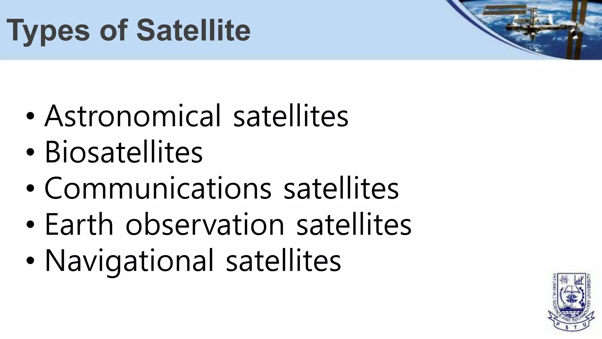 Introduction to Satellite Communication System | PPTX