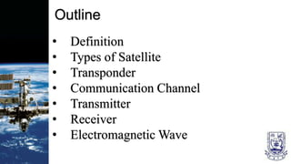 Introduction to Satellite Communication System | PPTX