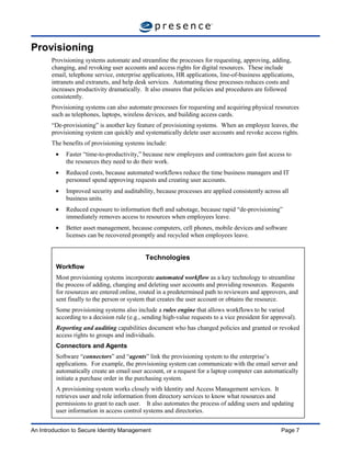 Intro To Secure Identity Management | PDF