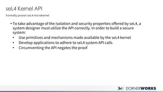Intro to the sel4 Microkernel | PPT