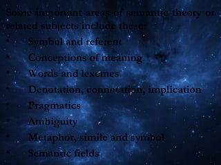 INTRODUCTION TO SEMANTIC | PPT